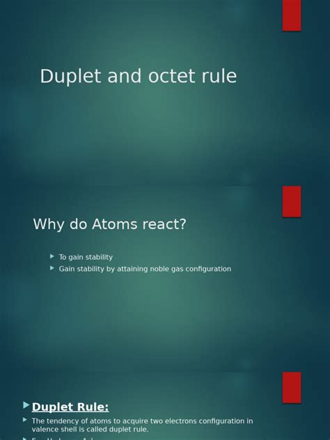Atomic Stability Duplet And Octet Rules Pdf Atomic Stability Duplet And Octet Rules Pdf
