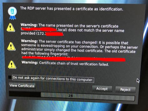 Rdp Cert Warning Security Spiceworks Community