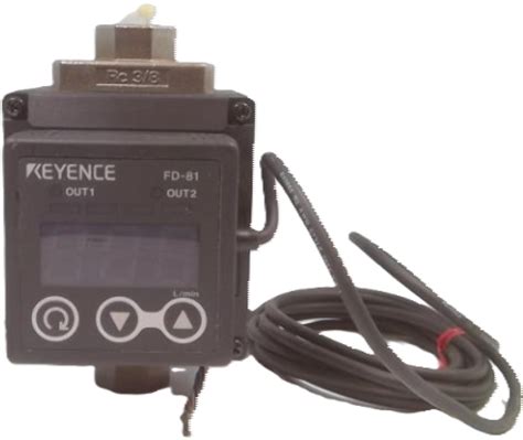 Keyence Fd 81 Digital Sensor Flow Sensor Switch New