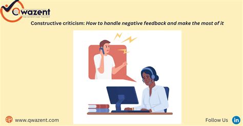 Constructive Criticism How To Handle Negative Feedback And Make The Most Of It