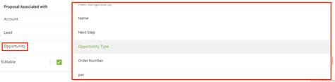 Mapping Salesforce Custom Fields With Proposal Builder Home
