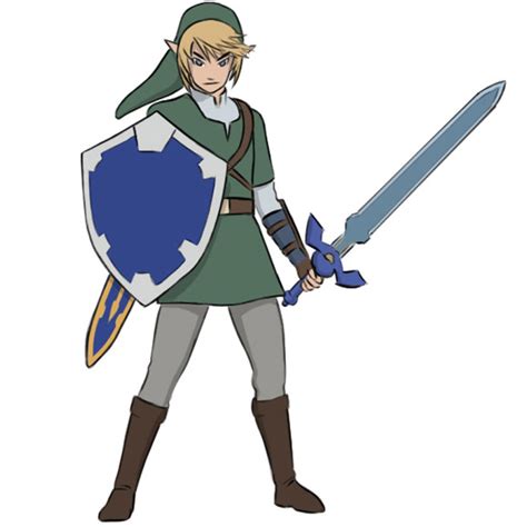 How To Draw Link Easy Drawing Art