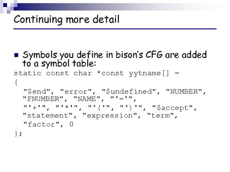 Compiler Tools Lex Yacc Flex Bison