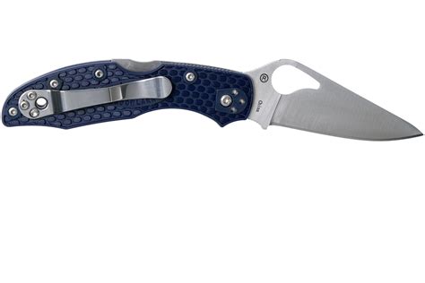 Spyderco Byrd Meadowlark 2 blue BY04PBL2 pocket knife | Advantageously ...