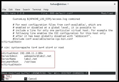 DESIT BLOG Cara Konfigurasi Web Server Di Debian