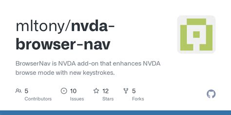 GitHub Mltony Nvda Browser Nav BrowserNav Is NVDA Add On That Enhances NVDA Browse Mode With