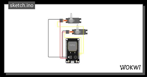 MultiServo Wokwi ESP32 STM32 Arduino Simulator