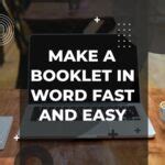 How To Make A Booklet In Word Adazing