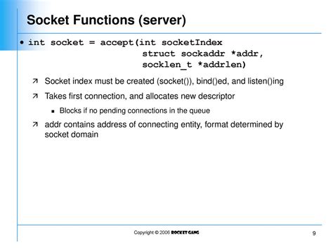 Sockets Ppt Download