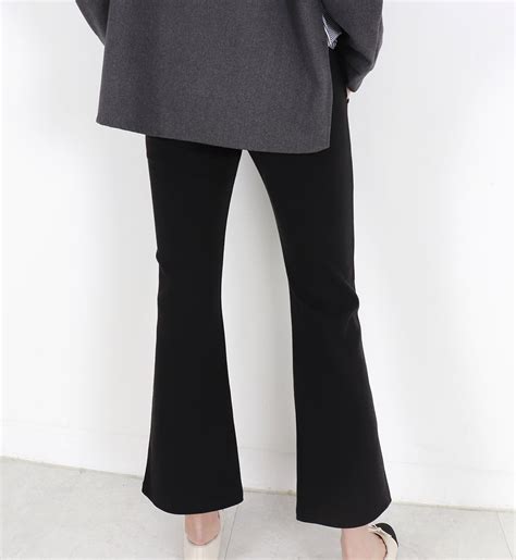 리피아 S 3xl 여자 빅사이즈 허리밴딩 스판 신축성 좋은 슬림한 부츠컷 슬렉스 슬랙스 팬츠