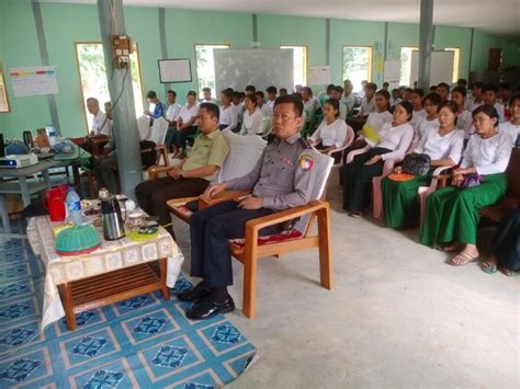 အ ထ က ခွဲ မန်ကျည်းပေါက်ကုန်းကျောင်းတွင် မူးယစ်ဆေးဝါးနှင့်စိတ်ကိုပြောင်းလဲစေသော ဆေးဝါးမ