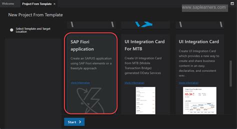 SAP Fiori Tools SAP Fiori Application A New Application Generator