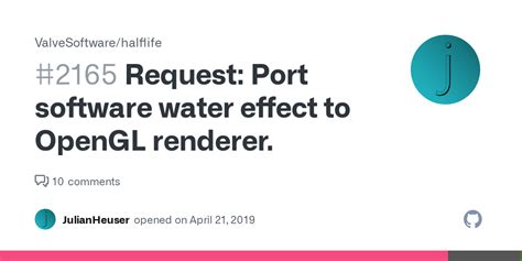 Request Port Software Water Effect To Opengl Renderer · Issue 2165