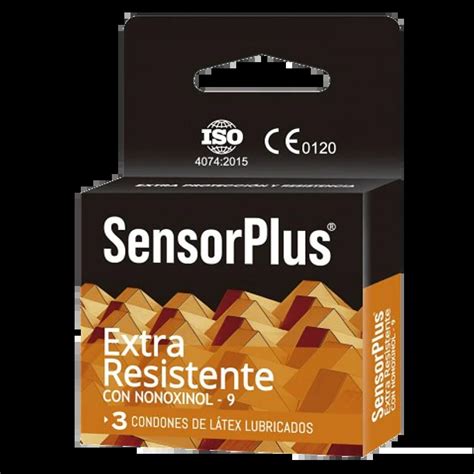 Preservativo Sensor Plus Extra resistente SexShop Santiago Sex Shop con Envío Rápido y