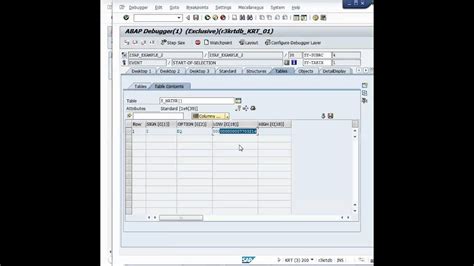 sap abap tutorial alv report youtube