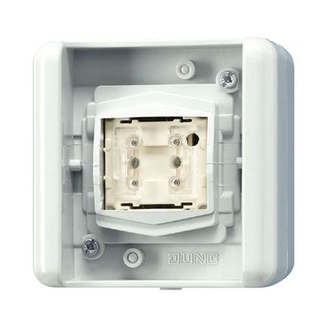 KNX Push Button BCU Neutral Position 8471 02 LED W