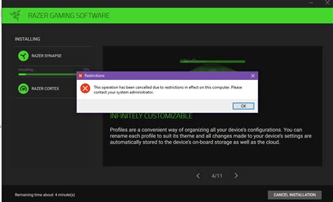 Razer Synapse V Fail To Install Razer Insider