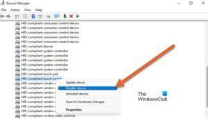 How To Disable TouchScreen In Windows