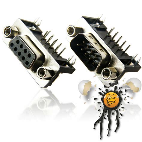 2 Stück Pcs Db9 Rs232 Seriell Uart 90° Anschluesse Serial 9 Pin… Iot Powered By Androegg De