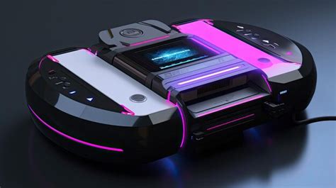 Premium Ai Image Cyberpunk Videogame Concept Console