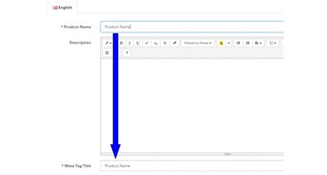 OpenCart AutoComplete For MetaTag Title Product And Category