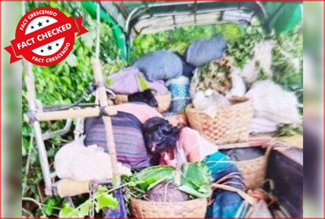 Fact Check ဝက်လက်မှာ ကုန်စိမ်းဈေးသည် ၇ ဦးကို Pdf သတ်ဖြတ်တဲ့ သတင်းမှား Fact Crescendo Myanmar