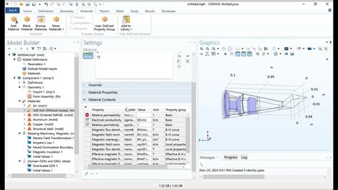 How To Model 3d Permanent Magnet Motor In Comsol Multiphysics Youtube