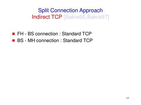 Ppt Impact Of Transmission Errors On Tcp Performance Powerpoint