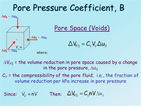 Pore Pressure Coefficients Ppt Video Online Download