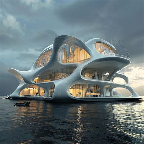 Architectural Innovation Cuttingedge Design Creation Premium Ai Generated Image