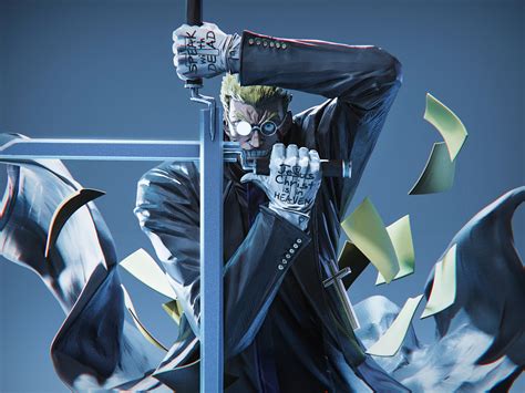 Г I H I N F 1 1 F 1 V4 Alexander Anderson Hellsing