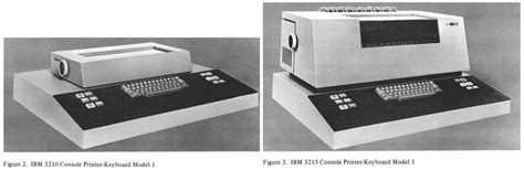 Ibm Keyboard History 1970s Ibm 3210 And 3215 Console Printer Keyboards R Modelm