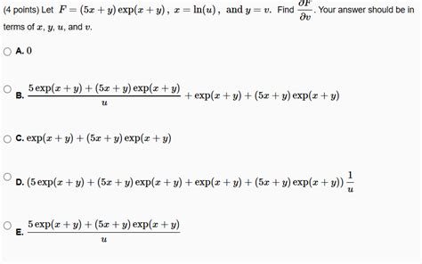 Solved UR Your Answer Should Be In Points Let F X Chegg Com