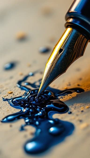 Free Ink Meets Paper Image Pen Ink Writing Download At Stockcake