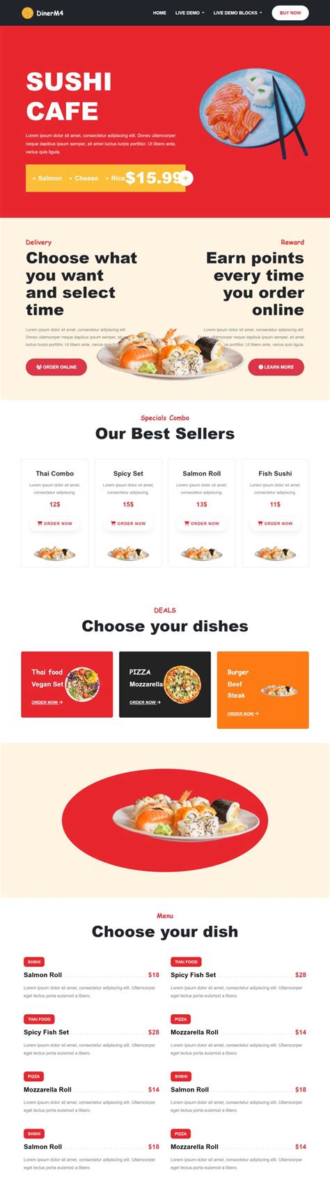 Arafath Islam Limon On Linkedin Food Website Html Css Bootstrap