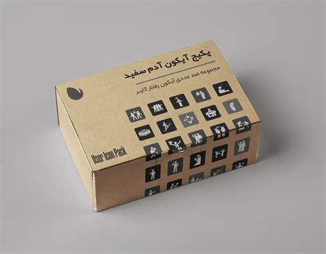 پکیج 100 آیکون آدمک سفید انواتو فارسی