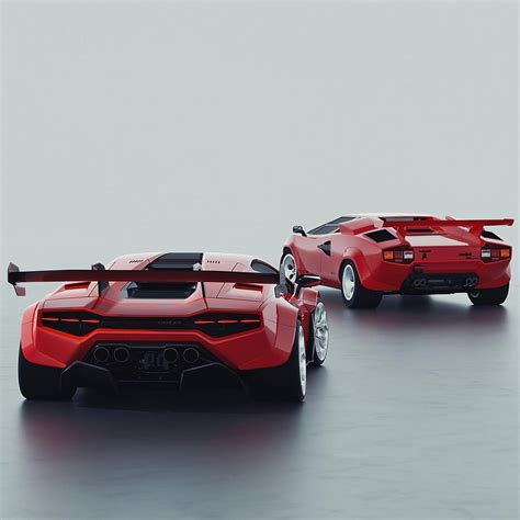 Lamborghini Countach Lpi 800 4 Custom Body Kit By Magnus Concepts Buy