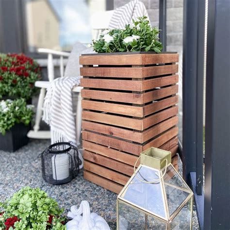 40 Stylish Slatted Planters And Garden Beds Digsdigs