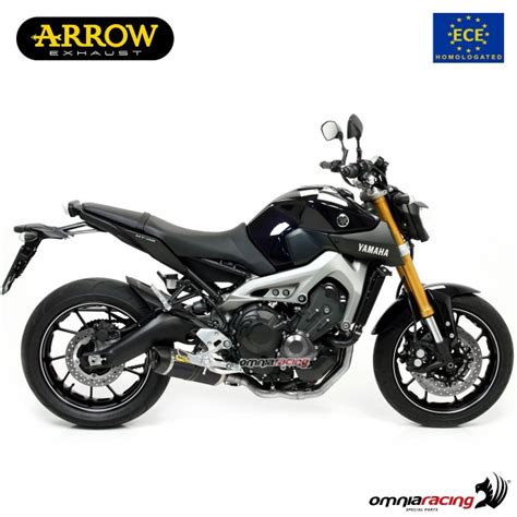 Arrow Full System Exhaust Approved In Carbon For Yamaha Mt09 2013