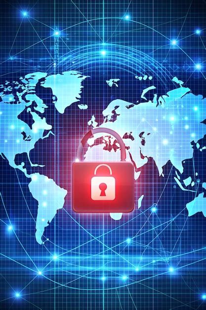 Cyber Attack Alert Securing Global Networks Premium Ai Generated Image