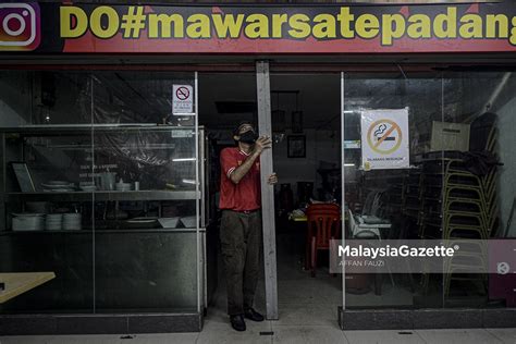 Gelagat Pembeli, Peniaga Kedai Makan Selepas Operasi Dilanjutkan