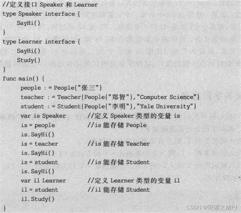 Go语言程序设计十五接口