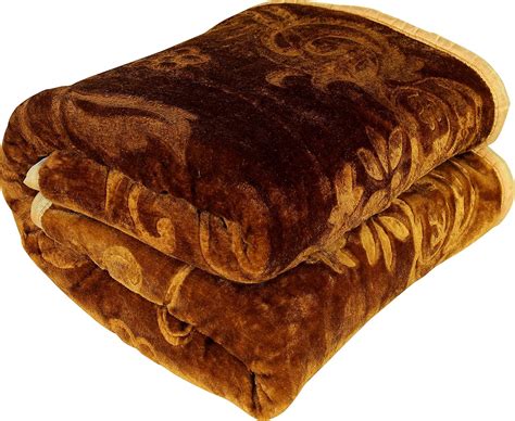 Buy Lefre Brown Double Bed Blanket Heavy Winter Mink Soft Ac Room