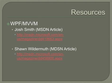 Introduction To Useful Wpf Pptx