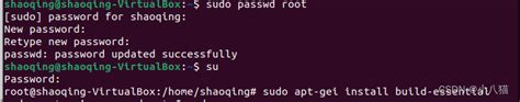 linux终端输入指令后出现[sudo]password for 在这后面输入不上去密码或者输入正确的密码以及密码没有输完就显示