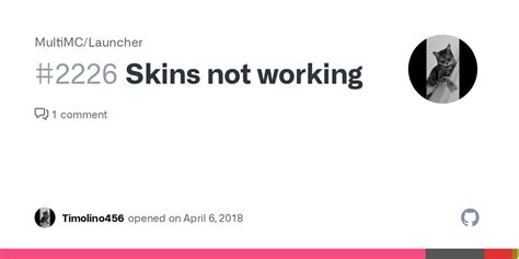 Skins Not Working Issue MultiMC Launcher GitHub