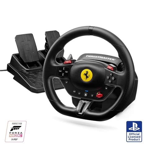Thrustmaster T98 Ferrari 296 Gtb Racing Wheel For Ps5 Ps4 Pc Video Games