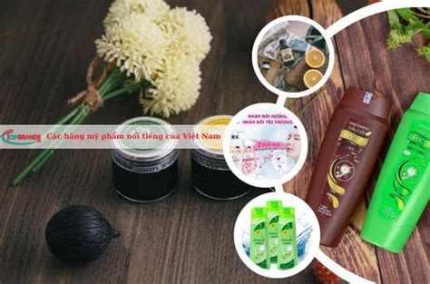 Top Các hãng mỹ phẩm nổi tiếng nhất của Việt Nam TopBrands vn