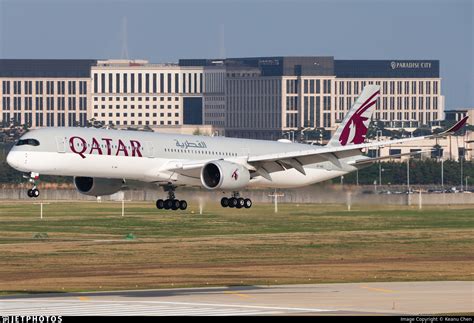 A7 Aoc Airbus A350 1041 Qatar Airways Keanu Chen Jetphotos