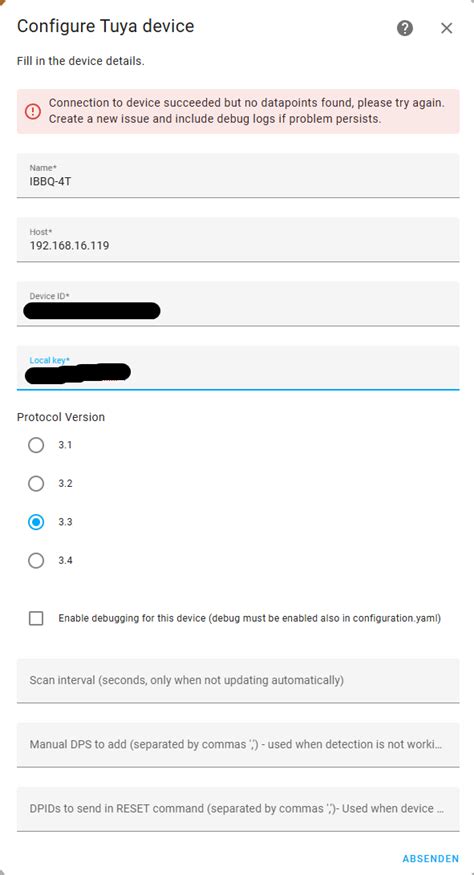 Cannot Get Tuya Integration To Work Page 5 Third Party Integrations Home Assistant Community